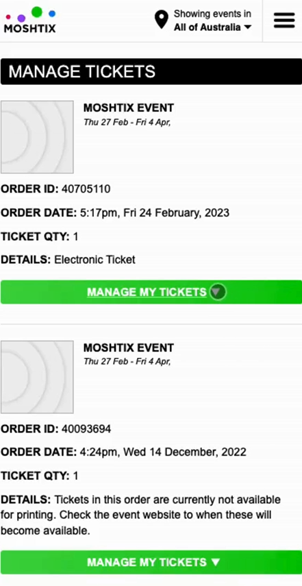 How do I access my digital ticket? – Tix Support